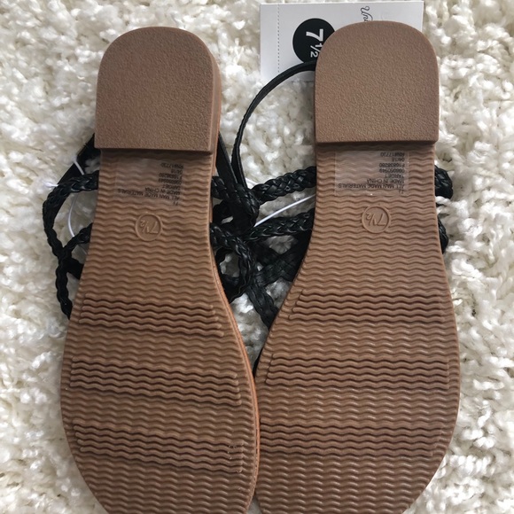 Universal Thread | Shoes | Womens Jana Braided Thong Ankle Strap Sandal ...